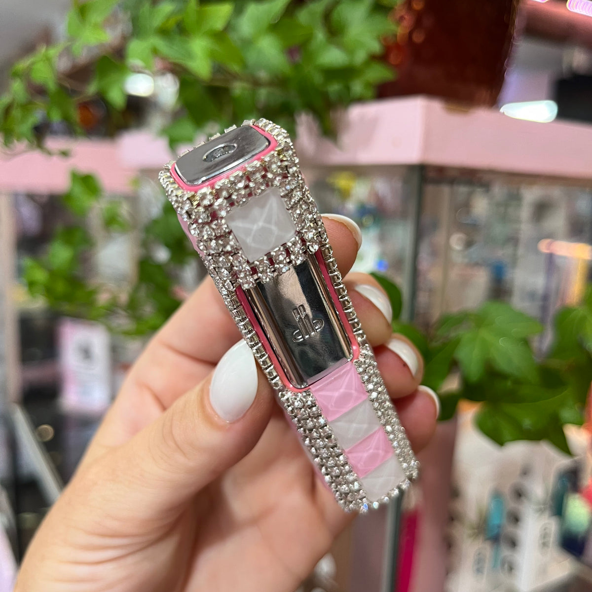 Pink Jewel Torch Flame Lighter – Pirate Girl Smoke Boutique