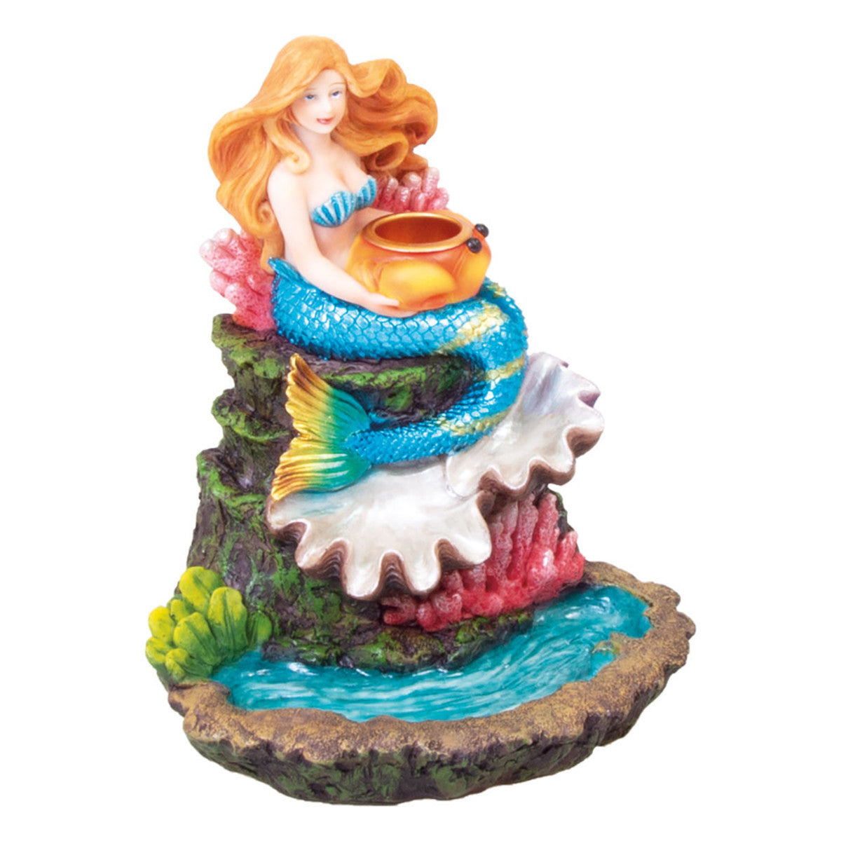 Mermaid Backflow Incense Burner – Pirate Girl Smoke Boutique
