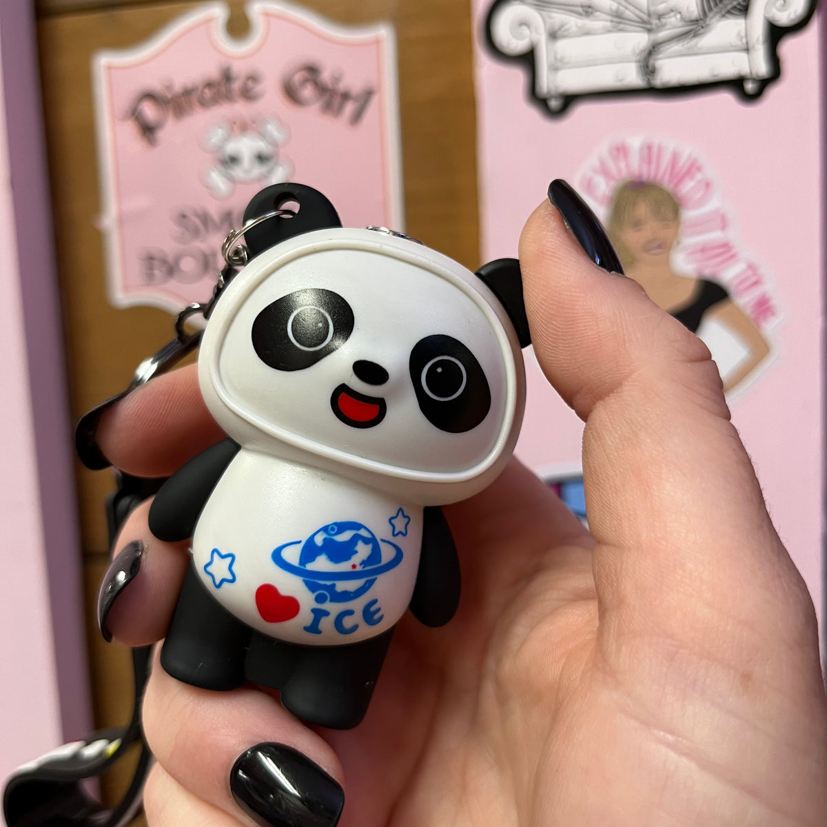 Panda Refillable Lighter – Pirate Girl Smoke Boutique
